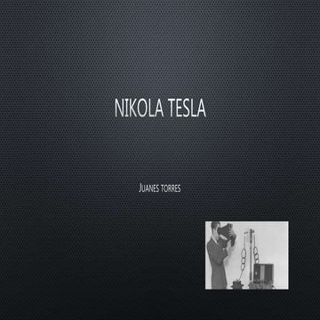 Nikola tesla | PPT