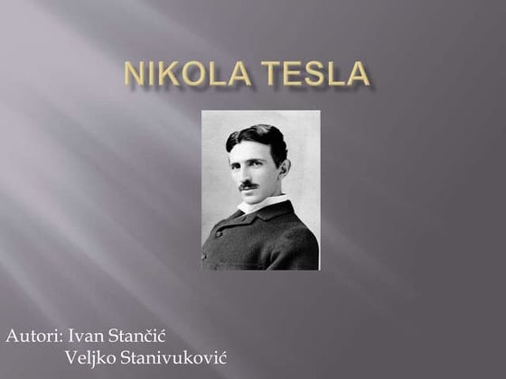Nikola tesla | PPTX
