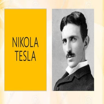 nikola tesla presentation | PPT