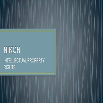 Nikon | PPTX