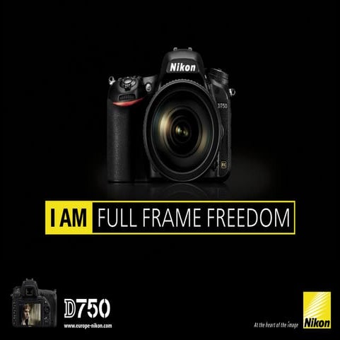 nikon_d750_brochure presentantion for the camera | PDF