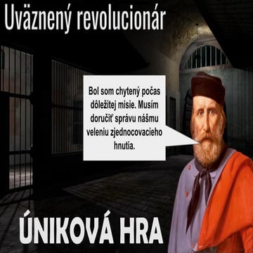 Úniková hra - Vo víre revolúcií.ppsx Revolučná hra | PPT