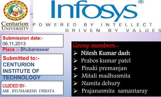 Infosys ppt. | PPT