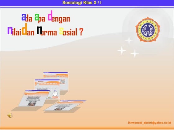 Nilai dan Norma Sosial | PPT