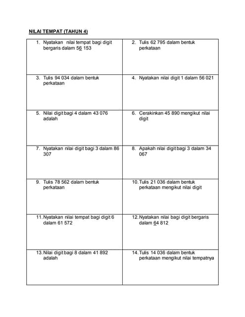 nota pecahan tak wajar | PDF