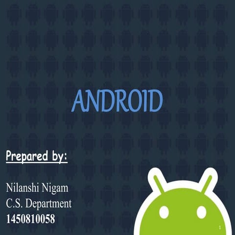 Android (Speech Recognizer) | PPT