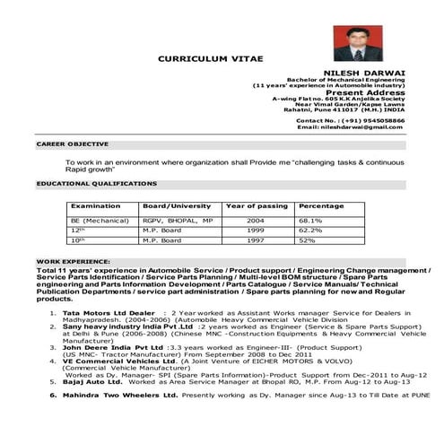 Nilesh Resume | PDF