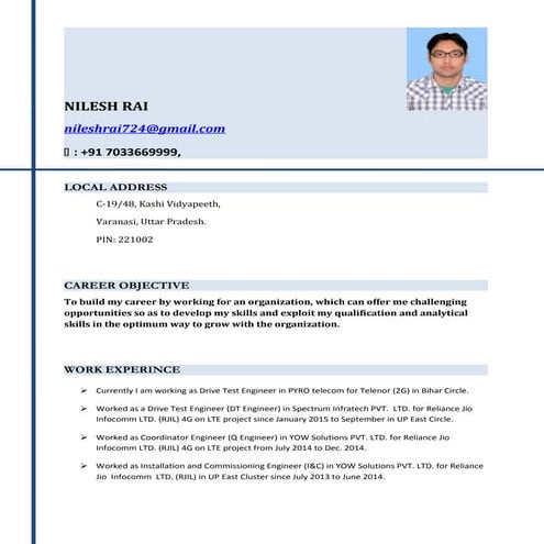 Nilesh rai | DOC | Computer Networking | Computing