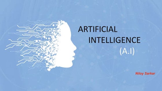 Artificial Intelligency ppt class 8 | PPT