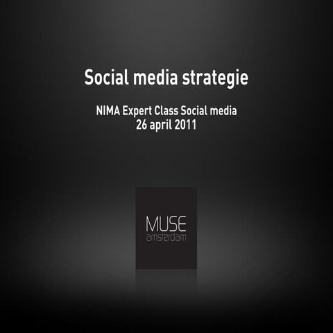 NIMA Expert Class - Social Media Strategie | PDF | Rock Music | Music