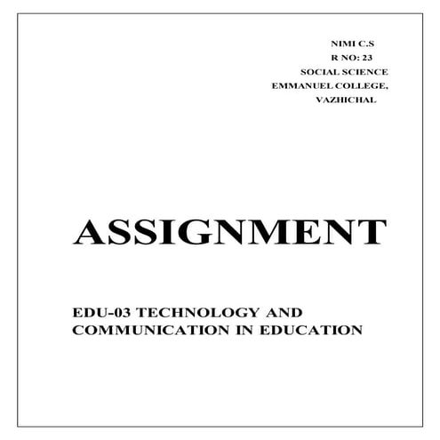 online assignment | DOCX