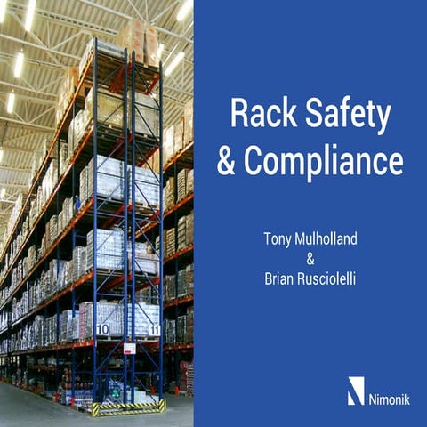Nimonik Expert EHS Series: Rack Safety and Compliance | PDF