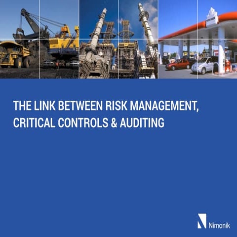 The link between risk management critical controls and auditing | PDF