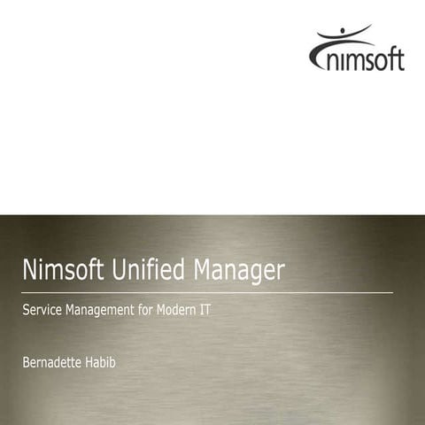 Nimsoft-bh 8 11 | PPTX | Cloud Computing | Internet