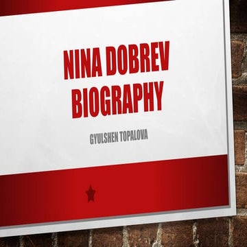 Nina Dobrev Biography | PPTX | Television | Entertainment