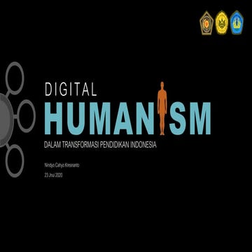 Digital Humanism Transformasi Pendidikan | PDF