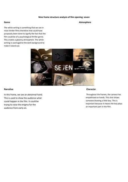 Nine frame structure analysis_Yasmine | DOC