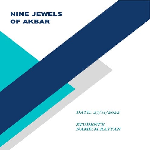 NINE JEWELS OF AKBAR | DOCX