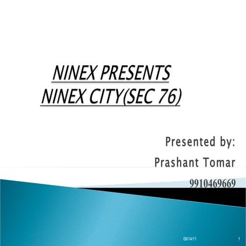 NINEX CITY SEC 76 | PPT