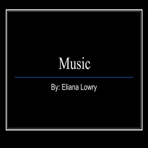 Music | PPT