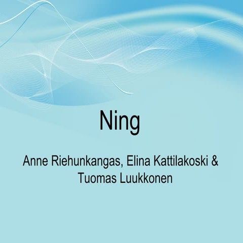 Ning | PPT