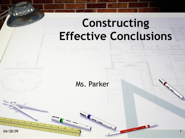 BAEB601 Chapter 5: Conclusion and Recommendation | PPT