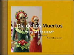 Dia de los muertos. | PPT