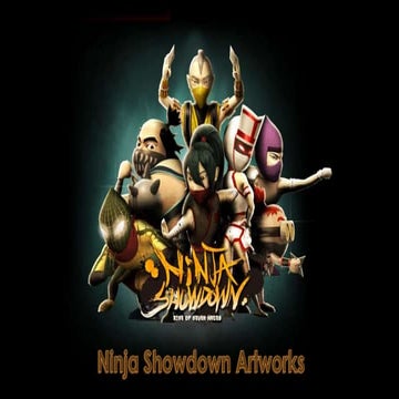 Ninja showdown artworks | PPT