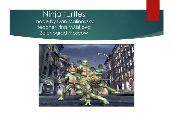 Ninja turtle | PPT
