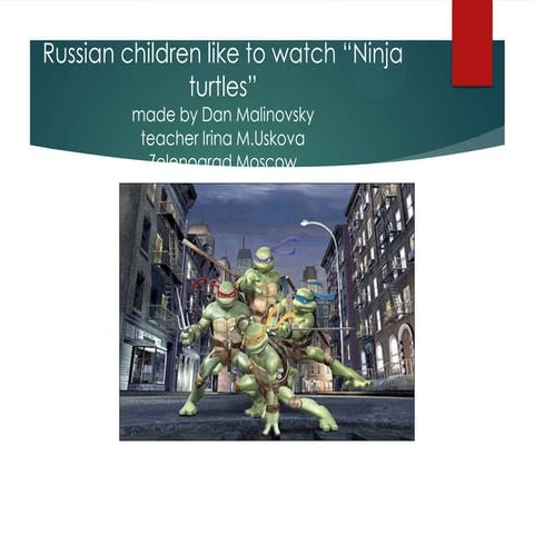 Ninja turtle | PPTX