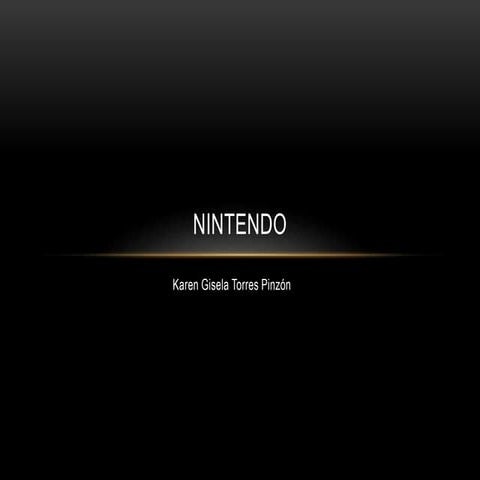 Nintendo | PPTX