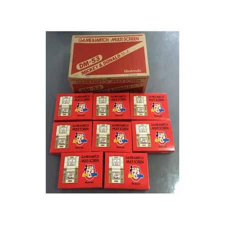 Nintendo game watch Mickey and Donald shipper of 8 | PPT