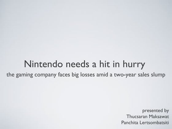 History of Nintendo | PPT