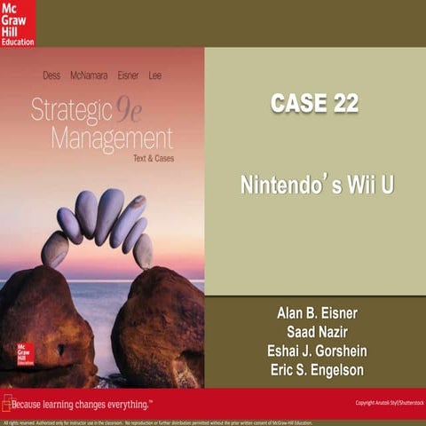 Nintendo Switch Case 22 Strategic Management | PPTX