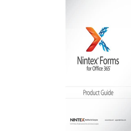 Nintex Forms for SharePoint Online and Office 365 - From Atidan | PDF