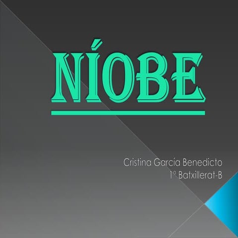 Níobe | PPT