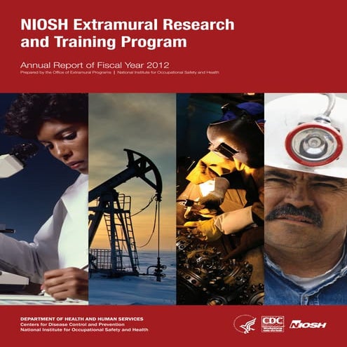 Niosh extramural research and training program | PDF | Business ...