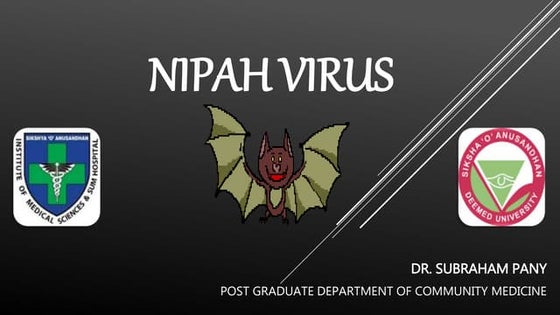 Nipah virus ppt | PPTX | Infectious Diseases | Diseases and Conditions