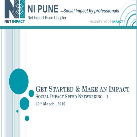 Net Impact Pune Professional Chapter | PDF | Non-Profit Organizations ...