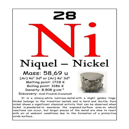 Niquel | PDF