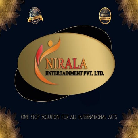 Nirala Entertainment Pvt Ltd | foreigner Artist Management Company | PDF