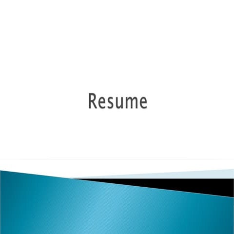 Nirav Desai Resume | PPT