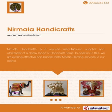 Surya Handicrafts, Jaipur, Handicraft Items | PDF