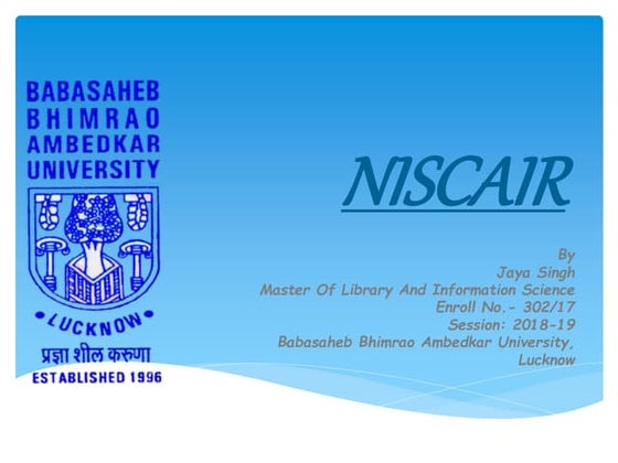 Counil of Scientific and Industrial Research (CSIR) | PPTX