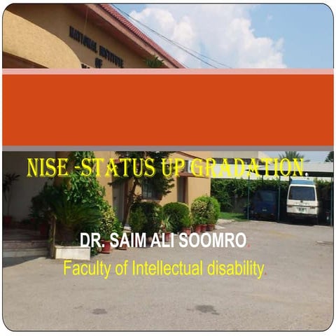 Nise status up gradation | PPT