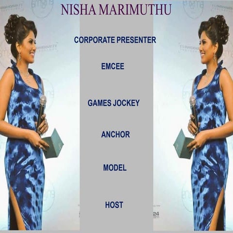 Nisha Marimuthu_Emcee Profile | PDF