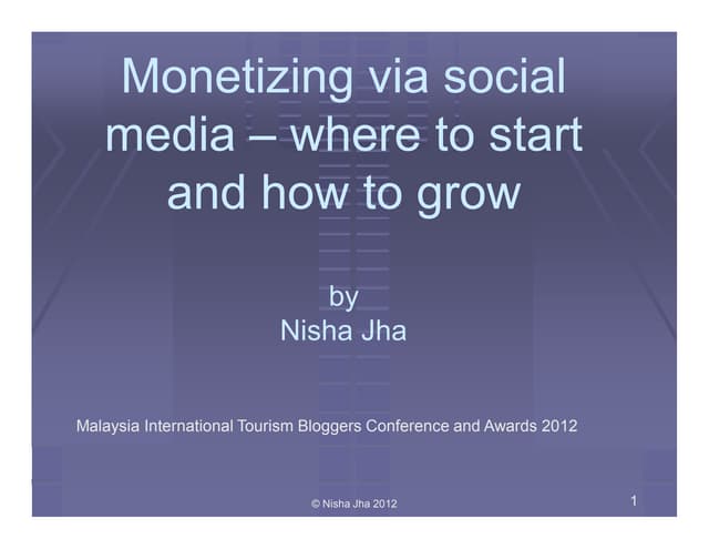 Nisha Jha | PPT Nisha Jha | PPT