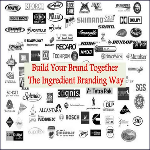 Secondary Brand Associations: The Ingredient Branding Way | PPT