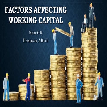 Factors affecting Working Capital | PPTX
