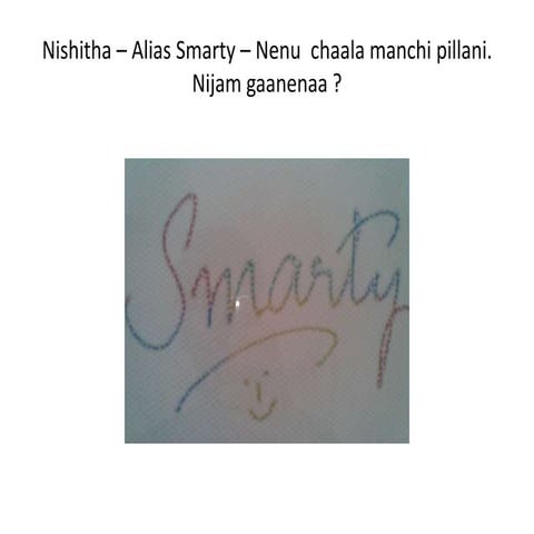 Nishitha bday | PPTX